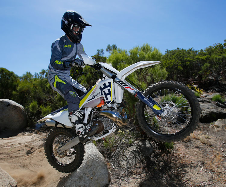 2017 Husqvarna TX300 Two-Stroke First Ride Impression - Dirt Bike Test