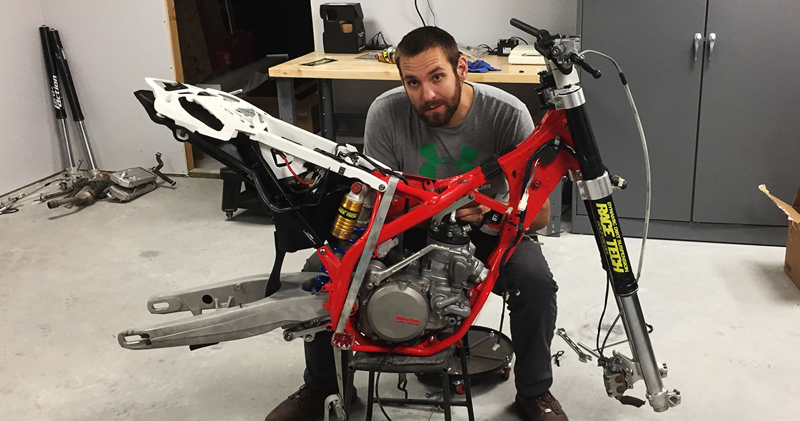 The DBT Team rebuilds a 300+ hour Beta 300RR