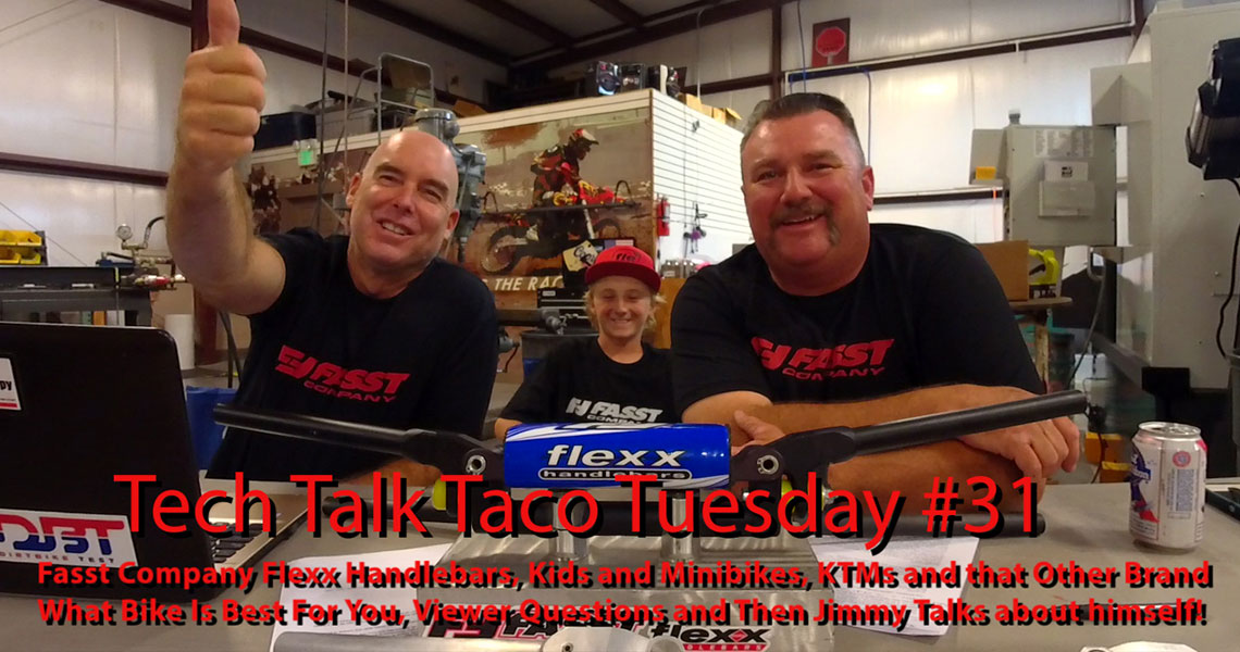 Tech Talk Taco Tuesday #31 - Dirt Bike Test