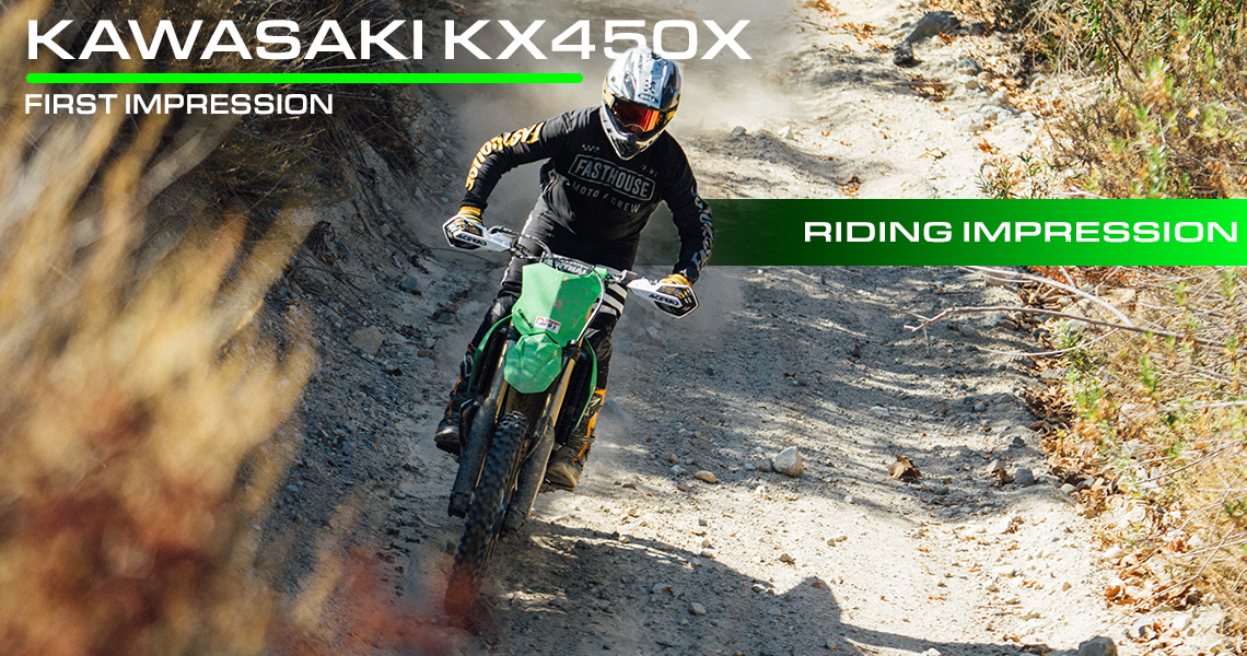 First Impression: 2023 Kawasaki KX450X - Dirt Bike Test