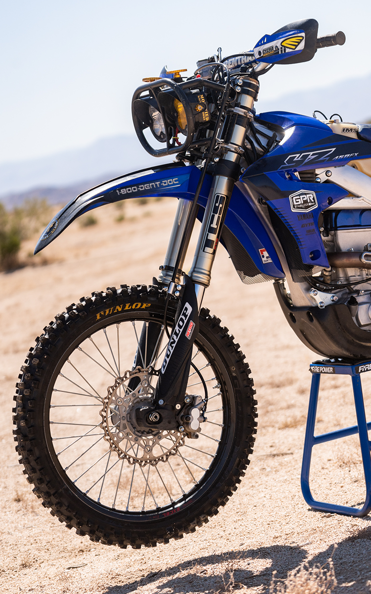 Tuned: 2023 Yamaha YZ450FX Desert Spec - Dirt Bike Test