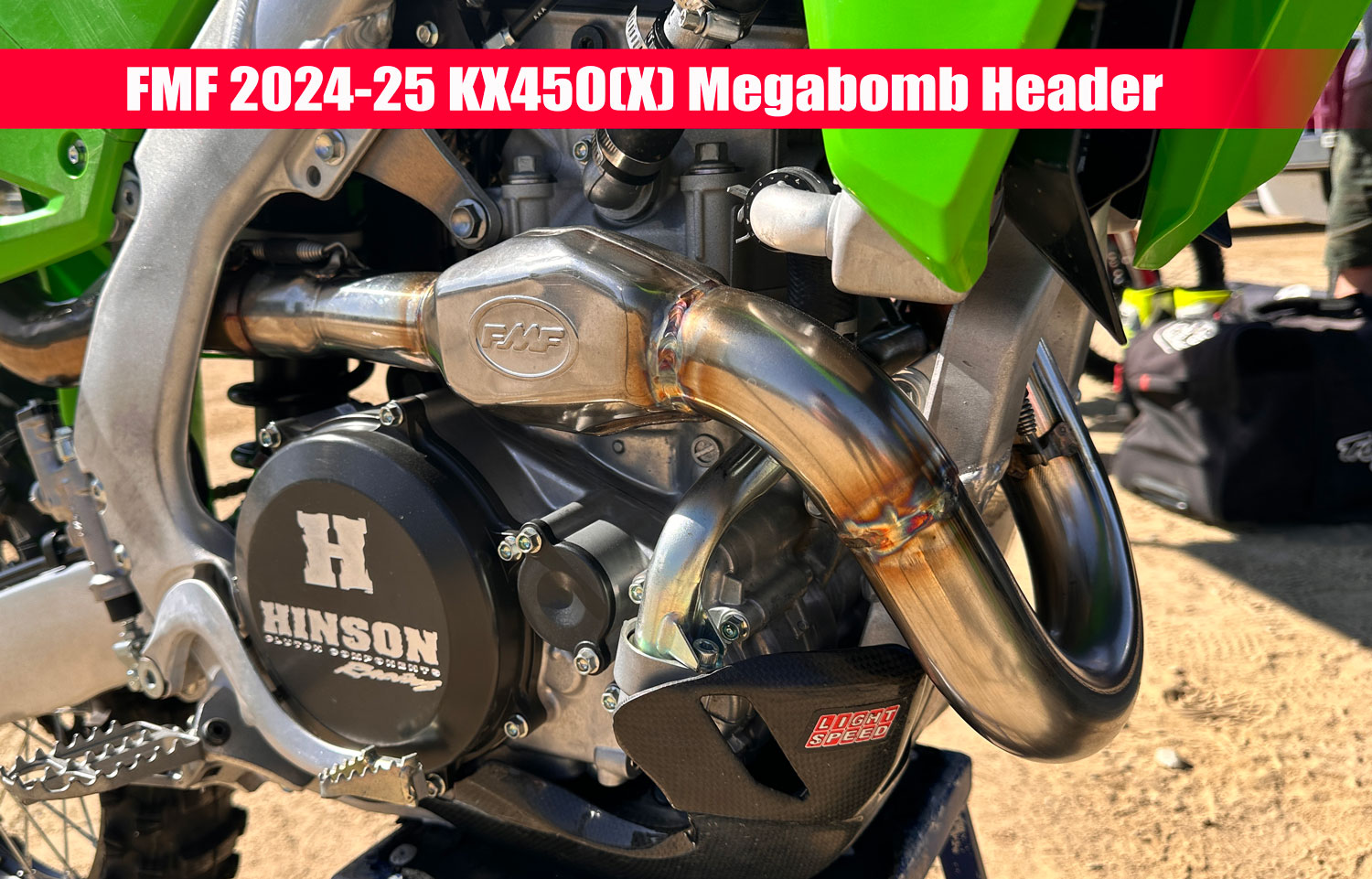 2024-2025 FMF KX450(X) Megabomb header - Dirt Bike Test