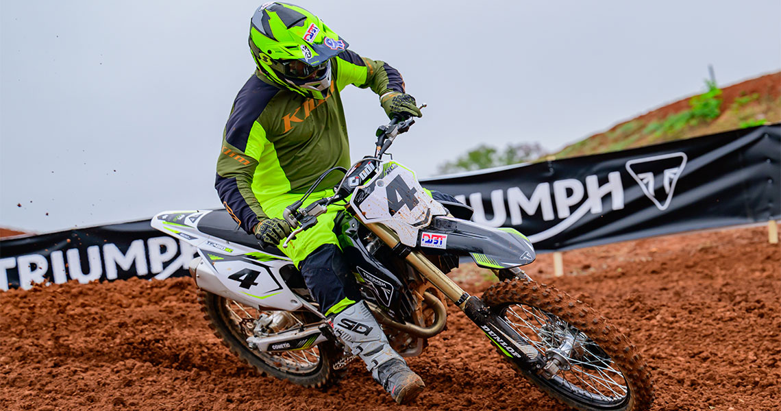 World Debut: 2025 Triumph TF450-RC First Impression - Dirt Bike Test